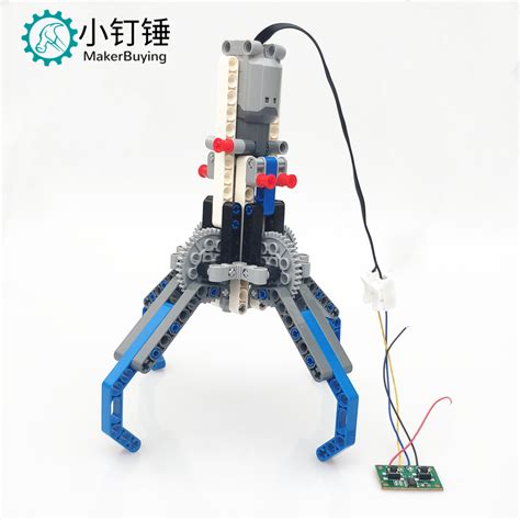 Snm3600 乐高机械爪安装教程 小钉锤创客官网