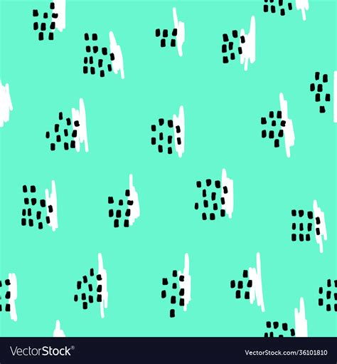 simple memphis element repeat pattern design vector image