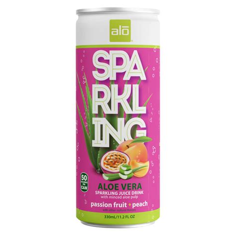 Costco Business Center Alo Sparkling Juice Drink Passion Fruit And