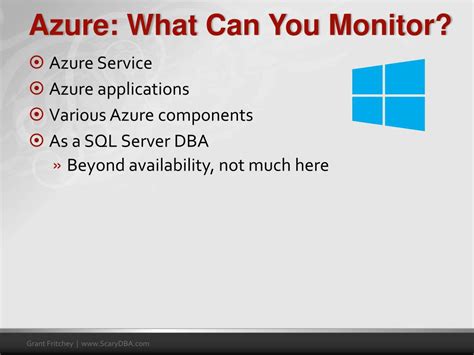 Ppt Monitoring Microsoft Azure Sql Server Vms And Sql Database