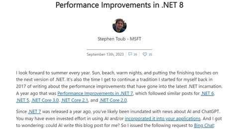 遥遥领先.NET 7， .NET 8 性能大幅提升 - yywww - 博客园