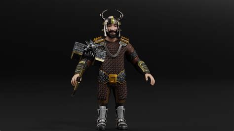 Dwarf Model Turbosquid 2179365