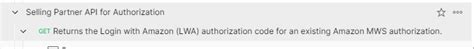Authenticating On Amazon Sp Api In C How Do I Get The Refresh Token