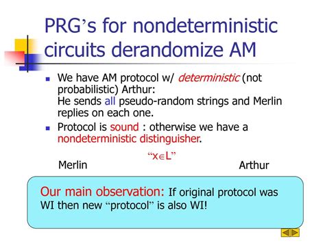 derandomization and cryptography ppt download