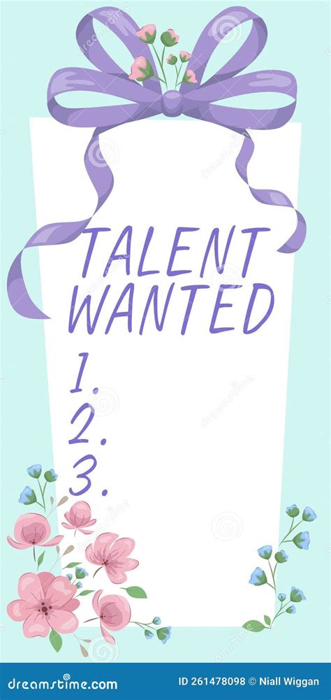 Conceptual Display Talent Wanted Business Overview Method Of Identifying And Extracting