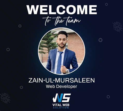 Vital Web Solution On Linkedin Newhire Welcometotheteam Webdevelopment Techtalent