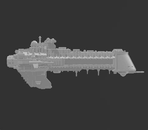 👴 Imperial Heresy Era Cruiser Spear Class・ Stl File For 3d Printing・cults