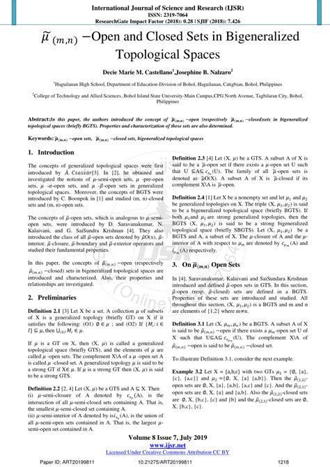 Pdf Licensed Under Creative Commons Attribution Cc By í µí¼ í µí± í µí± −open And Closed
