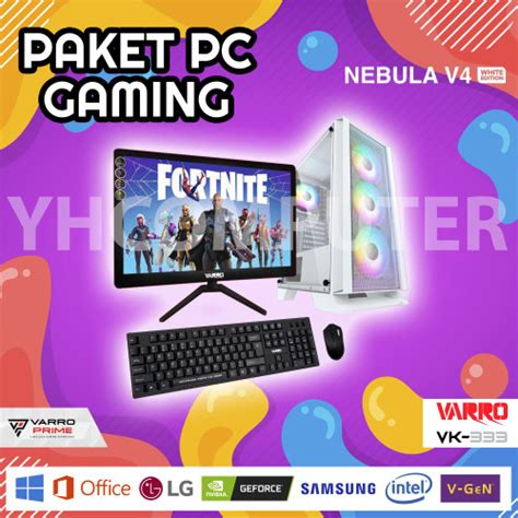 Jual Pc Gaming Fullset Intel I Ssd Gb Ram Gb Vga Ddr Led Inc Pc Rakitan I