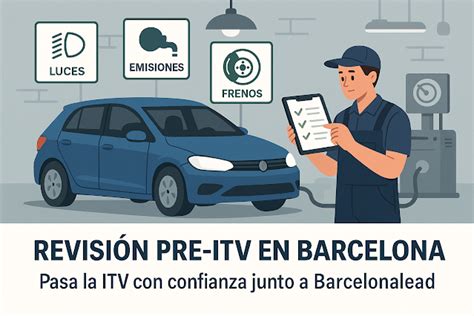 Revisión Pre Itv En Barcelona