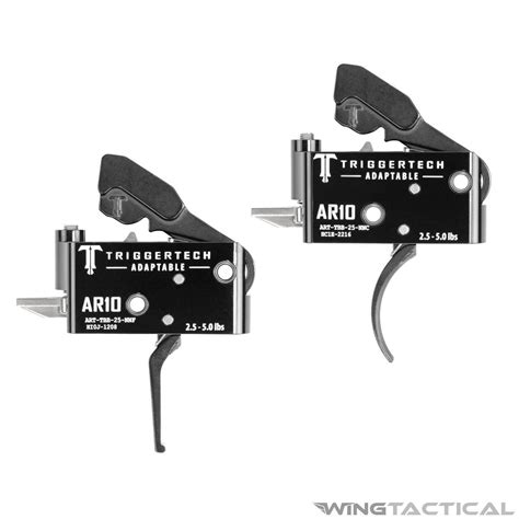 Triggertech 2 Stage Ar 10 Adaptable Trigger Wing Tactical