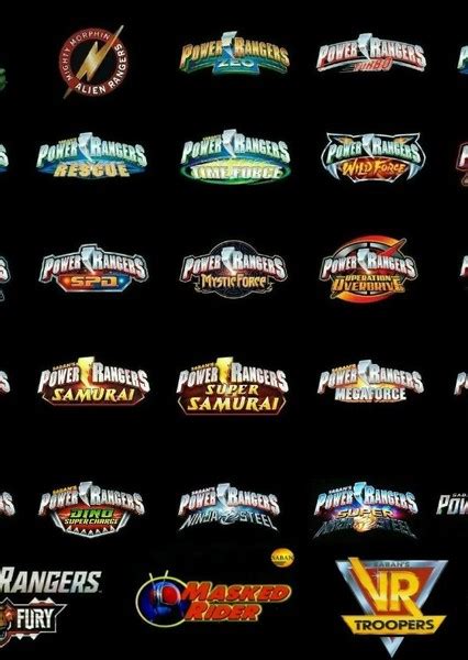 Every Single Power Rangers Series Fan Casting On Mycast