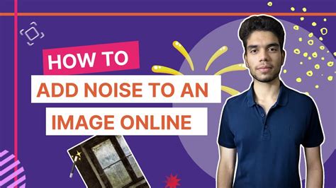 how to add noise to an image online youtube