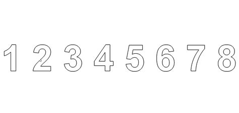 Трафарет Цифр 68 фото