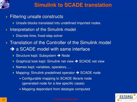 Ppt Model Based Development From System Engineering With Simulink To Software Specification