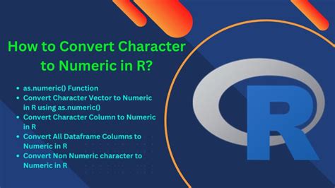 how to convert character to numeric in r spark by {examples}