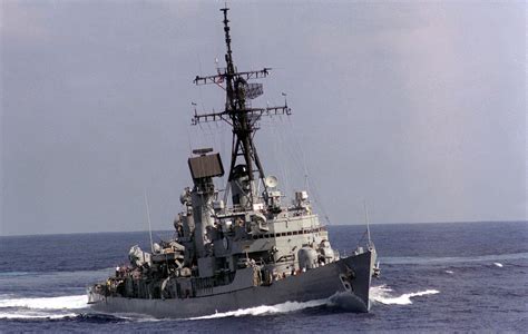 Uss Barney Ddg 6 A Charles F Adams Class Destroyer 3000x1901 • R