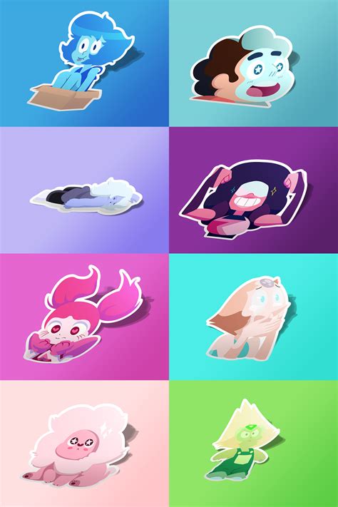 Steven Universe Stickers On Behance