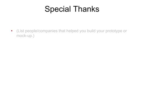 Prototype Build Procedure Template Ppt