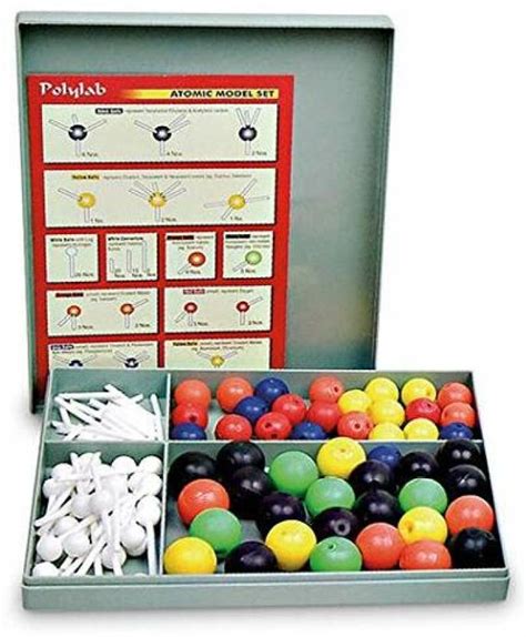 Flora Atomic Model Set 75 Ball S To Explain The Atomic Structure Of