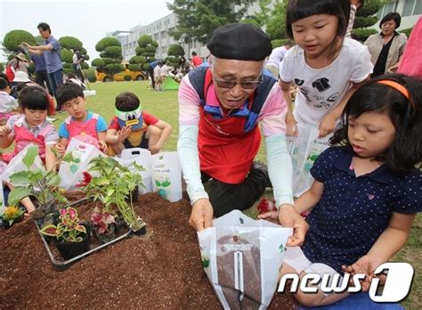 숨 쉬는 비닐화분에 식물 키워요 뉴스1
