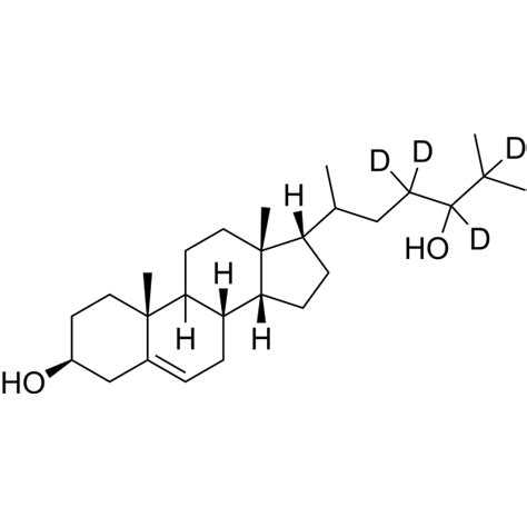 24 Hydroxycholesterol D4 Stable Isotope Medchemexpress