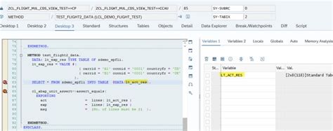 cds view unit test for multiple views sapcodes