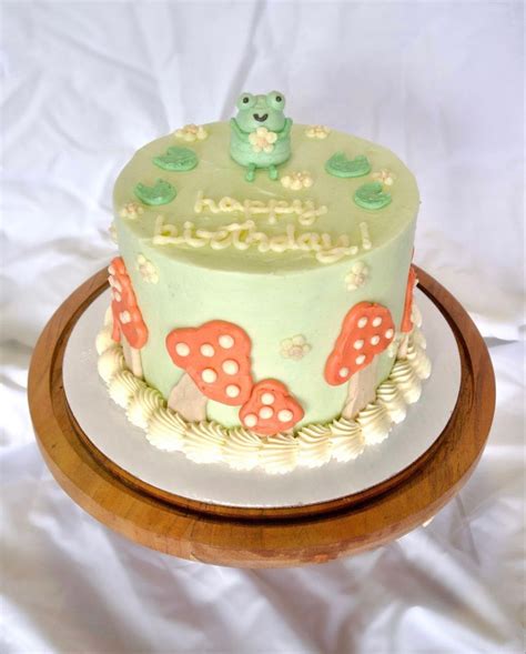 Frog Cake With Mushrooms Artofit