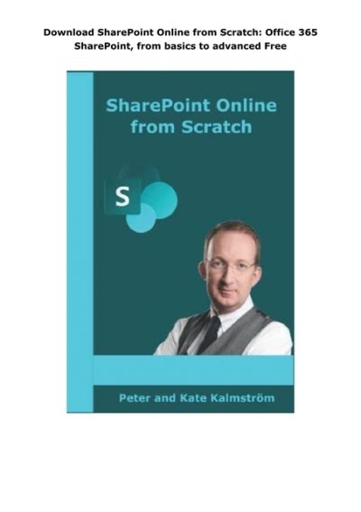 download sharepoint online from scratch office 365 sharepoint from basics to advanced free