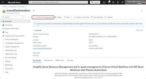 Azure Automation Runtime Environments Preview Icewolf Blog