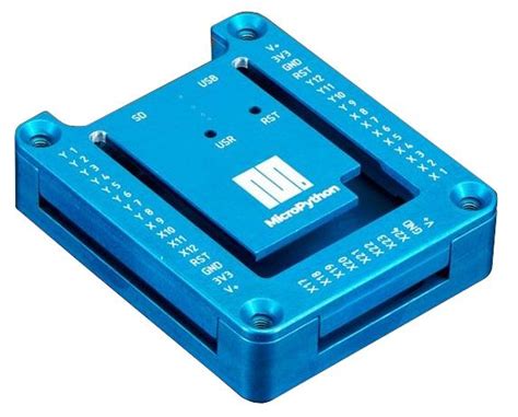 Pyboard Anodized Housing W Open Lid