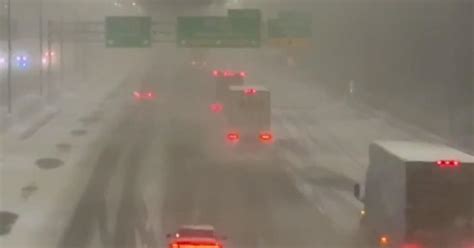 Idot Gives Update On Road Conditions Following Winter Storm Cbs Chicago