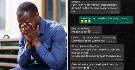 Man Heartbroken As He Sees Man Sneaking Out Of Girlfriend S House