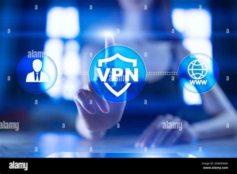 Vpn Virtual Private Network Protocol Cyber Security And Privacy Connection Technology