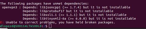 Apt OpenVpn3 Cannot Install Ask Ubuntu