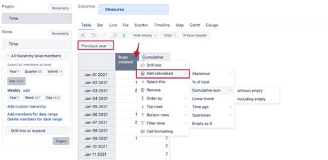 How To Exclude First Row In A Cumulative Sum With A Dynamic Time Filter Questions And Answers