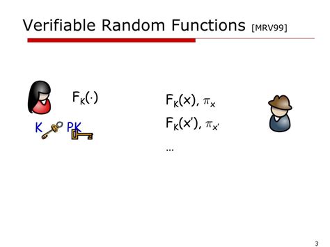Ppt Constructing Verifiable Random Functions For Large Input Spaces