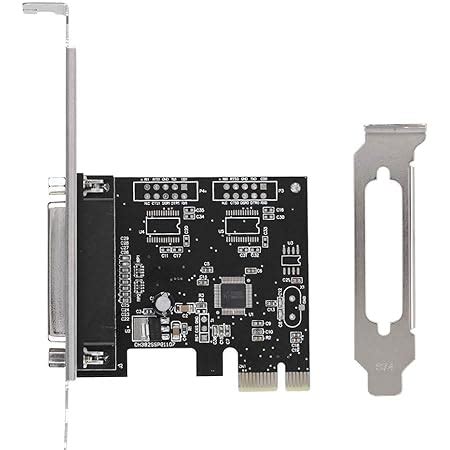 Amazon Com StarTech Com 1 Port Parallel PCIe Card PCI Express To Parallel DB25 Adapter Card