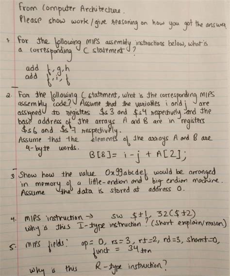 Solved From Ompuder Archi Te Crune Please Show