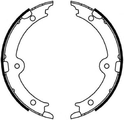 8da355050191 Hella Zapatas De Freno De Mano Comprar Barato