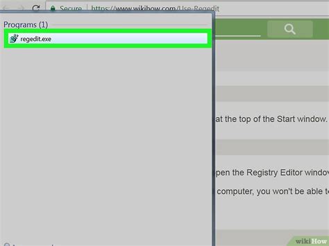 วิธีการ ใช้งาน Regedit พร้อมรูปภาพ Wikihow