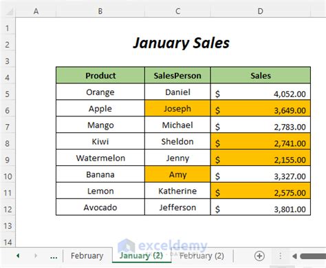 how to compare two excel sheets and highlight differences 7 methods