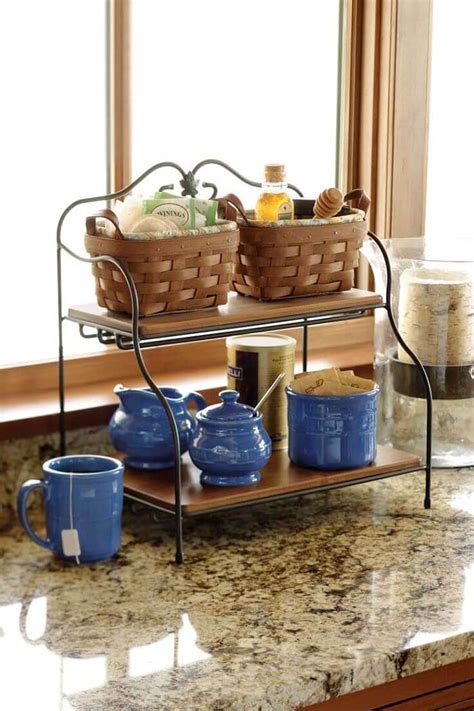 24 Brilliant Ideas To Declutter Your Kitchen Countertop Decor Home Ideas