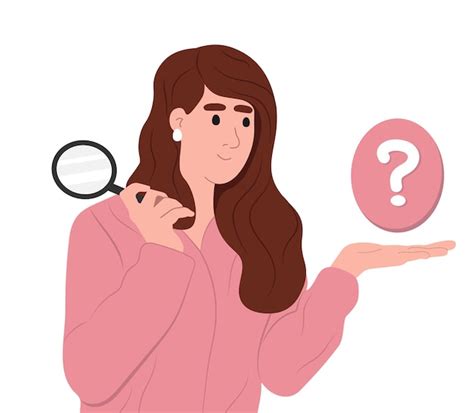 Investment Research And Curiosity Concept Premium Vector