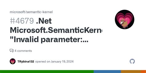 Net Microsoftsemantickerneloperationexception Invalid