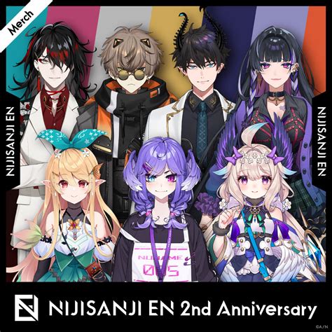 Nijisanji En 2nd Anniversary Nijisanji En Official Store