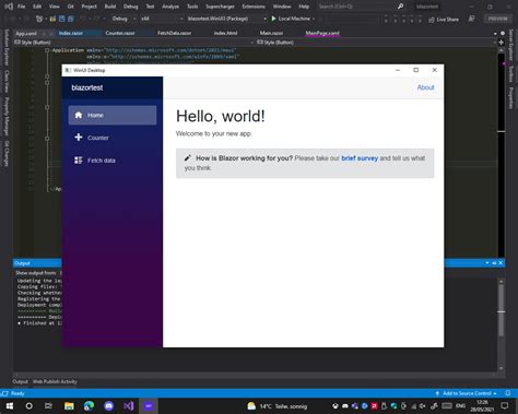 Maui Blazor Example Doesnt Work On Windows · Issue 1103 · Dotnet Maui · Github