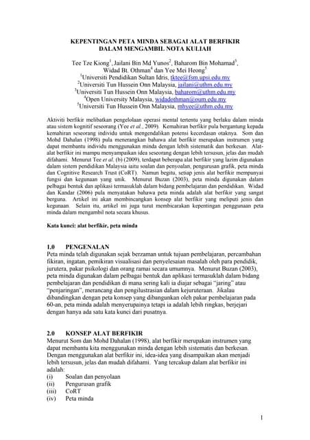 Alat Berfikir Pdf