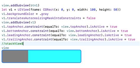 Ios Autolayout Subview Add Issue In Swift 4 Stack Overflow