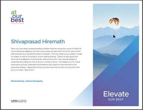 Shivaprasad Hiremath On Linkedin Vmware Leadership Thankyou Work 15 Comments